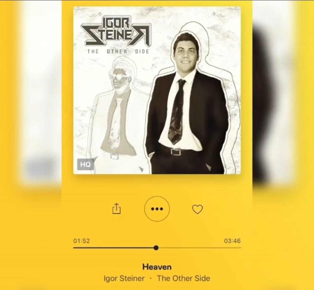 IGOR STEINER: novo álbum disponível nas plataformas digitais || MS METAL AGENCY BRASIL ...