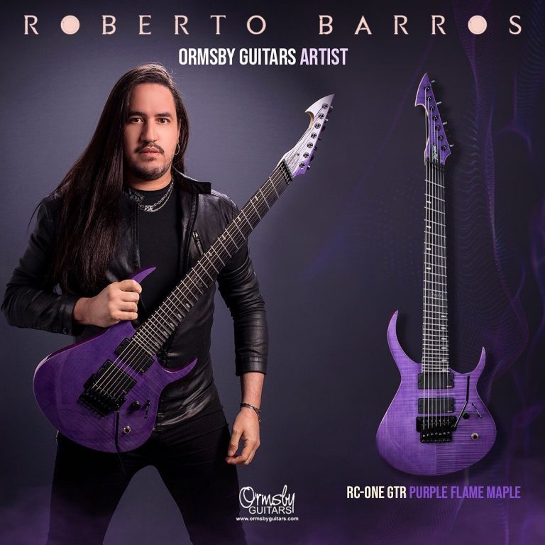 ROBERTO BARROS: músico é endossado por marca de guitarras australiana ...