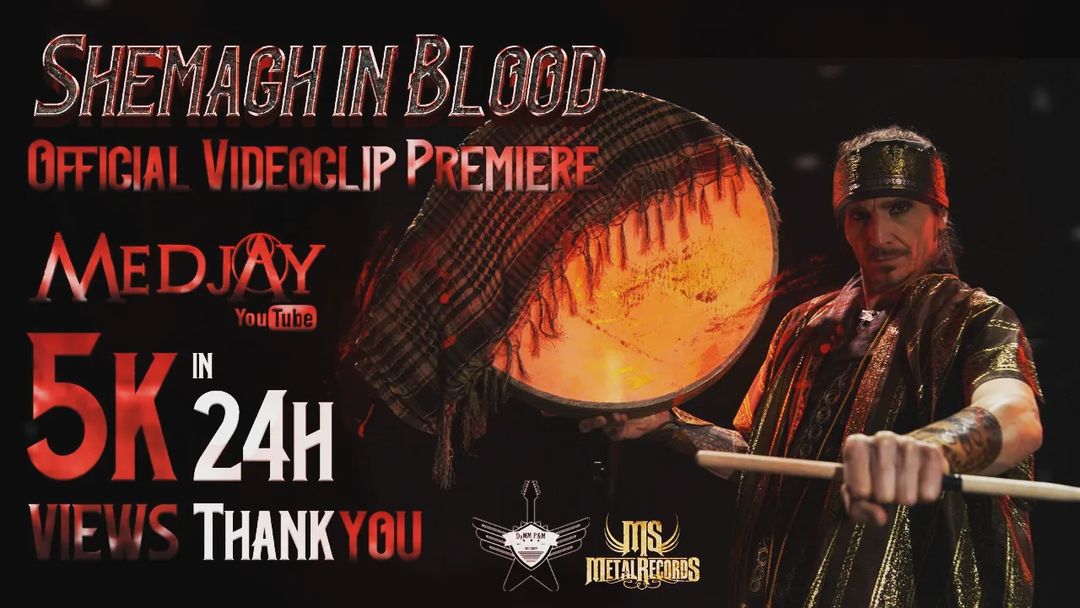 MEDJAY: videoclipe atinge 5 mil visualizações em 24 horas || MS METAL ...