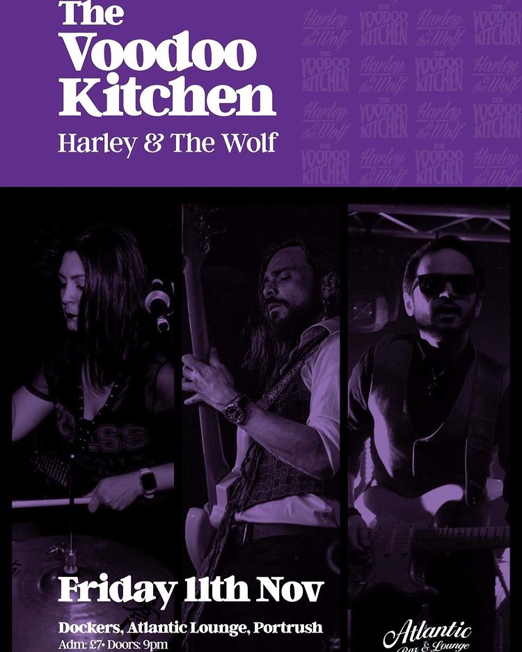 THE VOODOO KITCHEN: show dia 11 de novembro na Irlanda do Norte || MS ...
